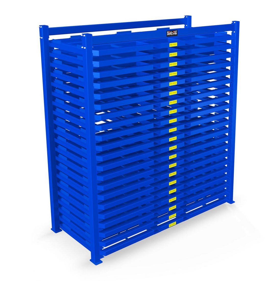 Roll Out & Extendable Racks - Indoff Incorporated